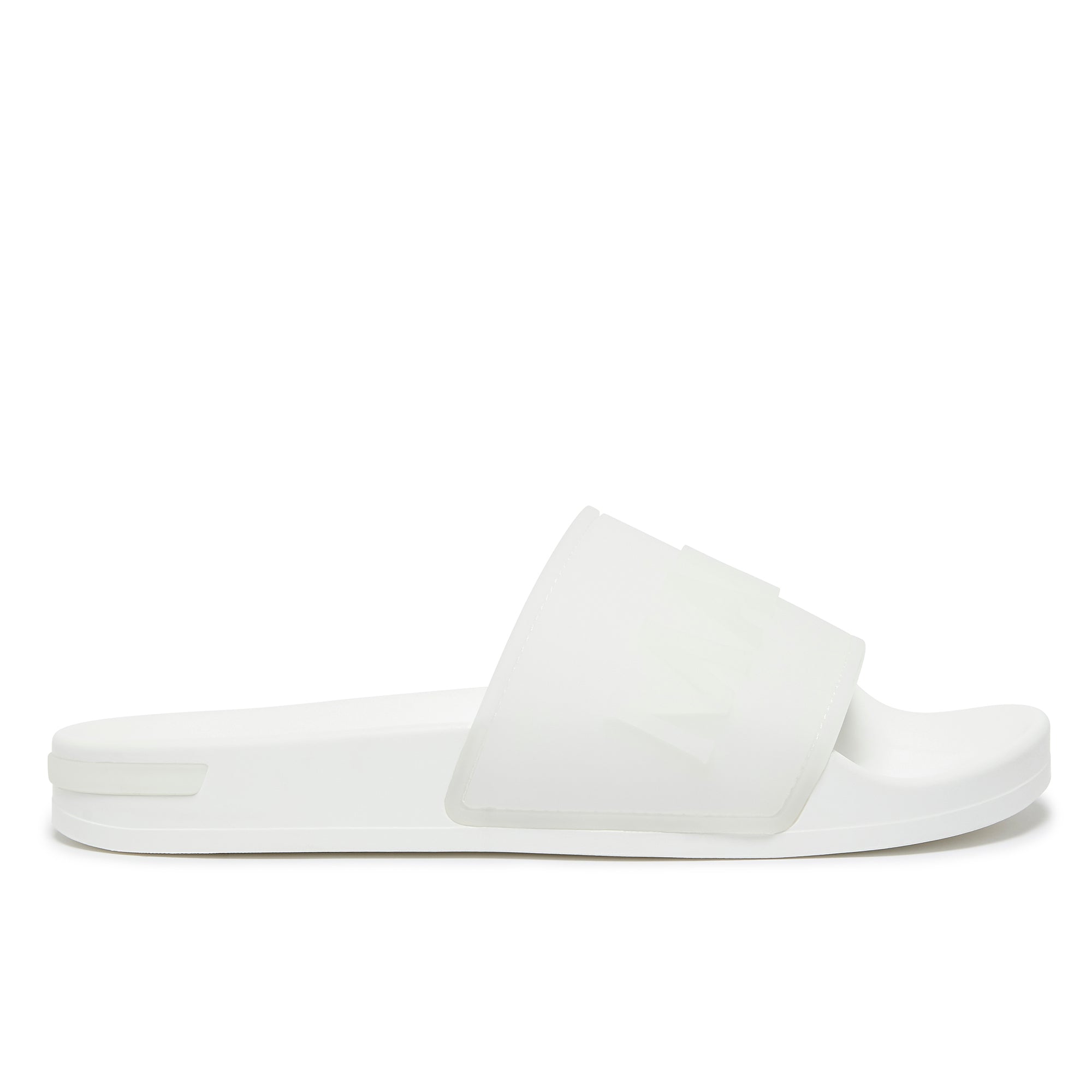 Serif Slide Clear White Womens – Mallet London - EU